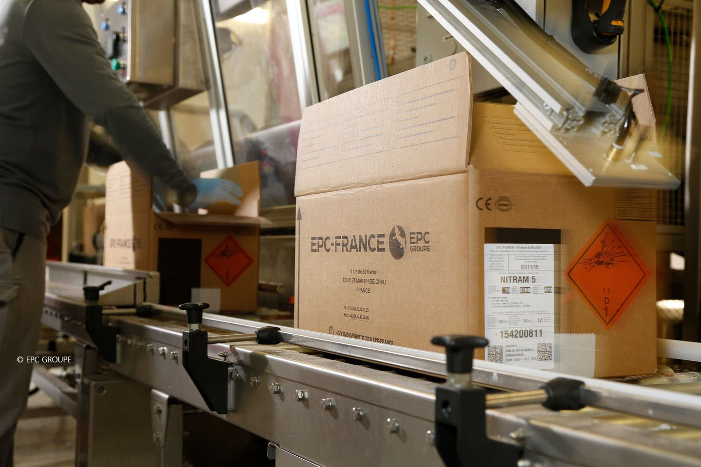 EPC ensures complete unit traceability for explosives with Zetes ...